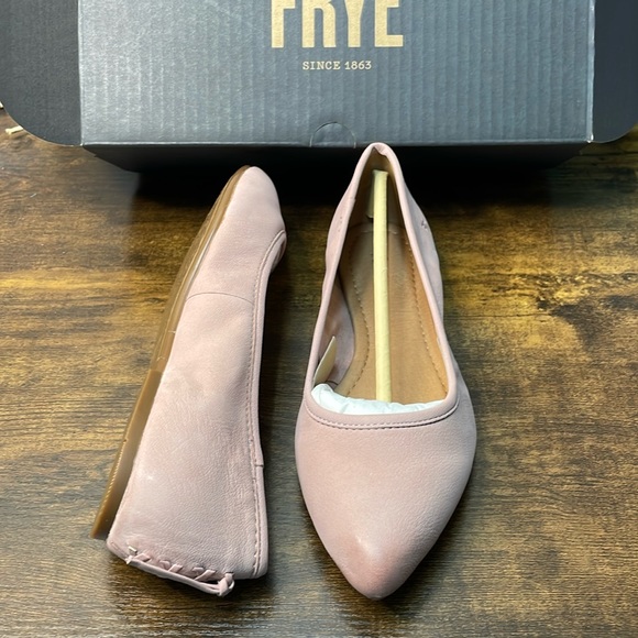 Frye | Shoes | Frye Regina Ballet Lilac Tumbled Nubuck Womens Slipon 7m ...